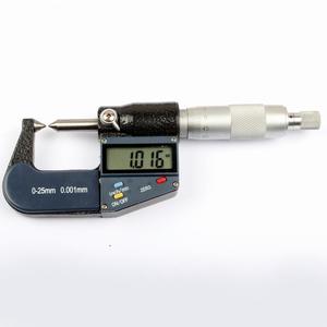 Jual [digital sharp point micrometer] wall thickness micrometer 0-25mm ...