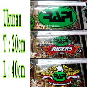 Jual STIKER RADIO ANTAR PENDUDUK INDONESIA BESAR STIKER RAPI RIDERS ...
