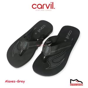 Jual Sandal/Sendal Jepit Carvil Pria Original/Asli Bahan Spon Tahan Air ...
