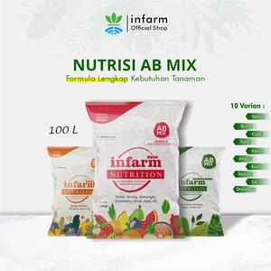 Jual Nutrisi AB MIX Infarm Lengkap untuk Berbagai Macam Tanaman 100 L ...