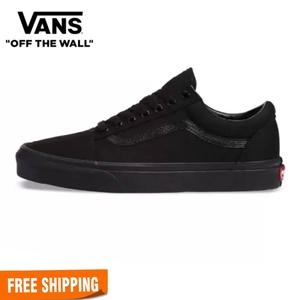 Jual Sepatu Vans Oldskool/Vans cowok/vans cewek/vans Premium Full Black ...