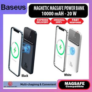Promo BASEUS MAGNETIC MAGSAFE Charger 10000 mAH 20W iPhone 12 13 Pro ...