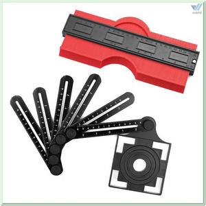 Jual Tool Alat Ukur Kontur Universal 6 Sisi Multi Sudut Ukuran 10 Inch ...