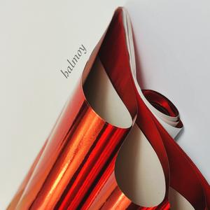 Jual KERTAS TIMAH / MANILA KILAT METALIK 64 X 50 CM MERAH ( 10 PCS ...