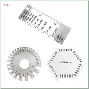 Jual Tool kiss 3pcsset AWG SWG Wire Gauge Sheet Thickness Ruler ...
