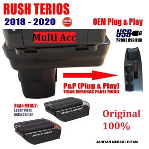 Jual Console Box All New Rush Terios 2018 - Sekarang Model Double + USB ...