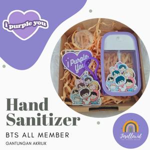 Jual HAND SANITIZER SPRAY BTS MEMBER BANGTAN AKRILIK FREE FREEBIES BTS ...