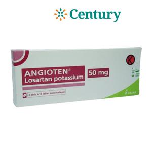 Jual ANGIOTEN 50 MG 1 STRIP ISI 10 TABLET/OBAT HIPERTENSI - Jakarta ...