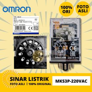 Jual OMRON RELAY MKS3P-220VAC MKS3P 220VAC 11PIN - Jakarta Pusat ...