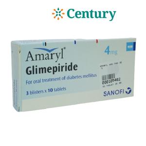 Jual AMARYL 4MG 1 STRIP ISI 10 TABLET / GLIMEPIRIDE / OBAT DIABETES ...
