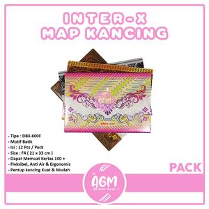 Jual Interx Folder Map Kancing Motif Batik DBX-600f - Kota Tangerang ...