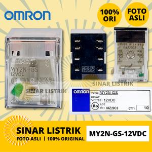 Jual OMRON RELAY MY2N-GS-12VDC MY2N GS 12VDC 8PIN - Jakarta Pusat ...
