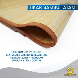 Jual Bright Crown Tikar Bambu Tatami / TIkar Lipat Bambu Tatami Ukuran ...