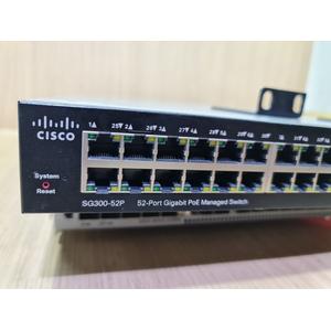 Jual Cisco SG300-52P 52-port Gigabit PoE Managed Switch - Jakarta Barat ...