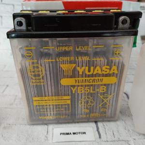 Jual Aki Motor Basah YB5 LB 12V 5Ah Asli Ori YUASA | Accu YB5LB - Sesuai gambar - Kab ...