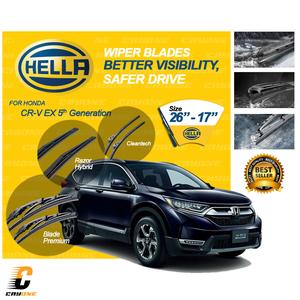 Jual HELLA Wiper Premium Quality HONDA CRV EX 5th Gen 1 Set 26 - 17 ...