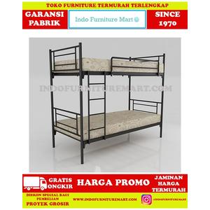 Jual Tempat Tidur Ranjang Tingkat Susun Besi Orbitrend D Square - Kota ...