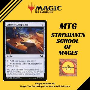 Jual Letter of Acceptance Strixhaven: School of Mages STX Common 256/ ...