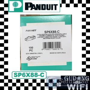 Jual Panduit SP6X88-C Konektor RJ45 CAT6A 10G Connector LAN ORIGINAL ...