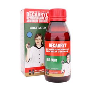 Jual DECADRYL EXPECT SYRUP 60ML / BATUK BERDAHAK / ALERGI - Jakarta ...