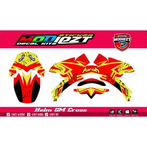 Jual DECAL HELM GM CROSS - Kab. Bekasi - Gulas Motor | Tokopedia