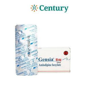 Jual GENSIA 10MG 1 BLISTER 10 TABLET / AMLODIPINE / HIPERTENSI / ANGINA ...