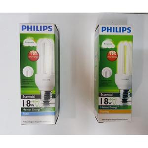 Jual PHILIPS ESSENTIAL 18 Watt Putih PLC Lampu Lilin 18W 18 W 18Watt ...