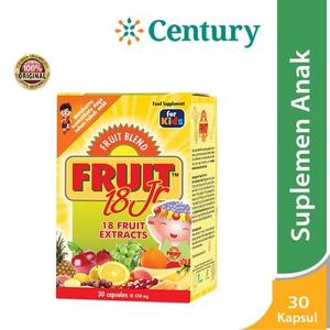 Jual Fruit 18 Junior Fruits Extracts 30'S / Suplemen Anak/ Serat ...