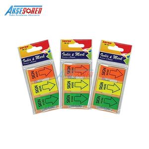 Jual KERTAS PEMBATAS JOYKO [IM-42] / SIGN HERE PENANDA BUKU / STICKER ...