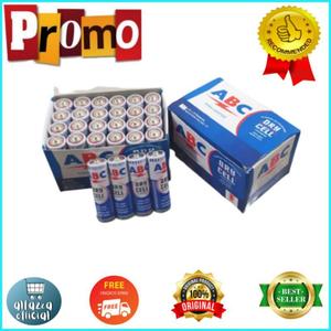 Jual ABC BATU BATU ABC ABC A2 BATU JAM ABC A2 BIRU BATERAI DINDING A2 ...