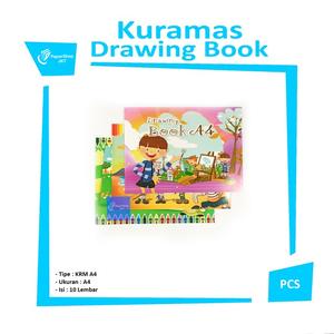 Jual KURAMAS Drawing Book A4 Buku Gambar [ PER BUKU ] - Jakarta Utara ...