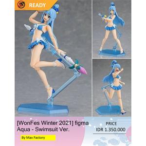 Promo KonoSuba - Aqua - Figma(#EX-063) - Swimsuit Ver. - WonFes Winter 2021 - Kab. Bantul ...