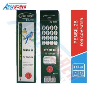 Jual PENSIL 2B BESCO [BC-8000/12 PCS] / ALAT TULIS UJIAN KOMPUTER 1 ...