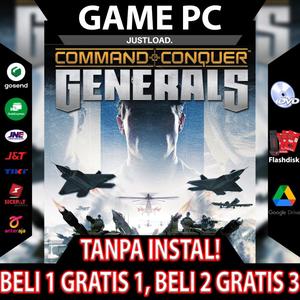 Jual COMMAND AND CONQUER GENERALS PC CNC GAME PC JADUL GAME RINGAN ...