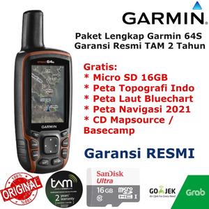 Jual Garmin GPS Map 64S Free Peta Topografi & Bluechart Pacific Indonesia - Kota Makassar ...