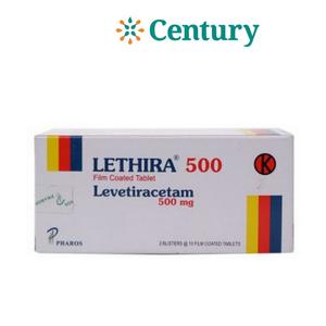 Jual LETHIRA 500 MG 1 BLISTER ISI 10 TABLET/LEVETIRACETAM/EPILEPSI ...