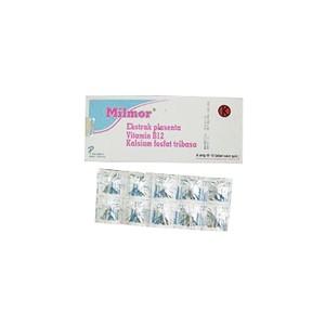 Jual MILMOR 1 STRIP 10 TABLET / EKSTRAK PLACENTA / PELANCAR ASI ...