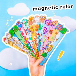 Jual Penggaris Magnet Karakter Kartun Lucu Magnetic Ruler 15 cm DCA0553 ...