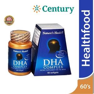 Promo NATURES HEALTH DHA COMPLEX 60 CAPS 500MG / Suplemen Otak / DHA ...