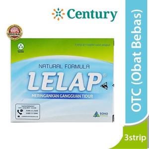 Jual Natural Formula Lelap 650mg 3 Strip - Jakarta Pusat - Century ...
