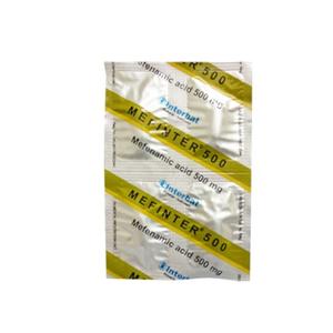 Jual MEFINTER 500MG 1 STRIP ISI 4 TABLET / ANTI INFLAMASI / NYERI ...