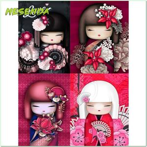 Jual Tool Nesenda Lukisan Diamond Diy Gambar Boneka Jepang Untuk ...