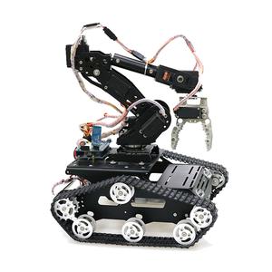 Jual 7Dof PS2 Control/WiFi Robot Arm Car Mobile Platform DIY Kit 4BLS ...