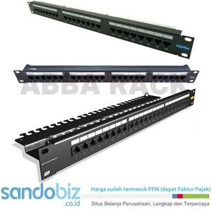 Jual UTP Patch Panel 24 port Cat 6 - Jakarta Pusat - PT. SASANDO MULTI ...