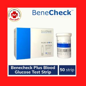 Jual BeneCheck PLUS Test Strip Gula Darah / Strip Benecheck Plus ...