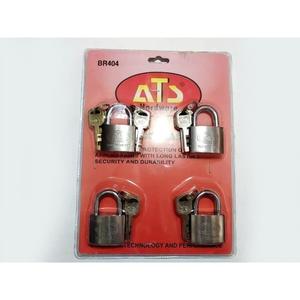 Jual GEMBOK ATS SET MASTER KEY 40MM S (BR404) GEMBOK RUKO TOKO GUDANG ...