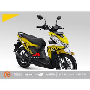 Jual Stiker Decal Honda Beat street 2020-2021 stiker beat street ...