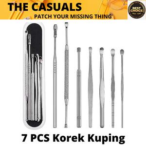 Jual Pembersih Telinga Besi Cotton Bud Steril Korek Kuping Ear Wax 7 ...