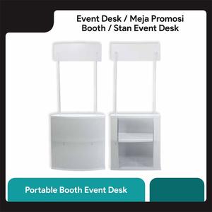 Jual Meja Portable Booth Stand Event Desk Meja Promosi Usaha Minuman ...