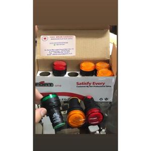 Jual Pilot Lamp LED FORT /Pilot Lamp Fort 22mm AD22-22DS Merah/Kuning ...